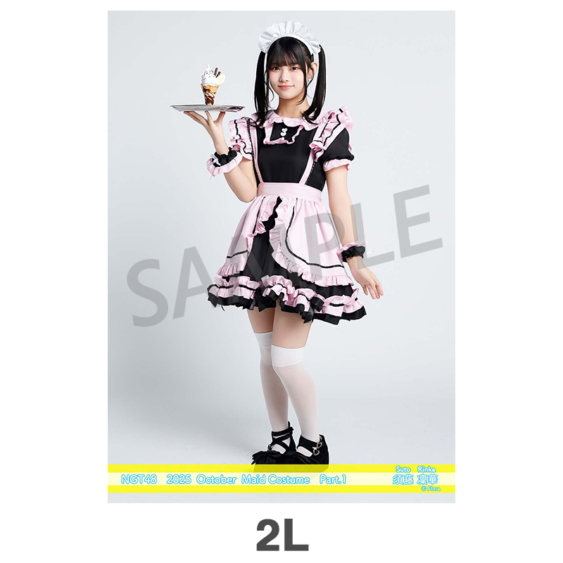 2025年10月度 個別生写真5枚セット Vol.2/Part1 須藤凜華【2L判サイズ】 - NGT48 OFFICIAL GOODS STORE