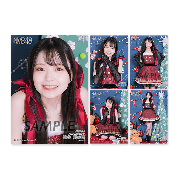 個別生写真5枚セット 2024.December 澁谷愛紗南(10期研究生) - NMB48 OFFICIAL GOODS STORE