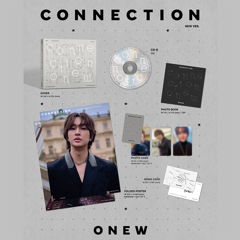 ONEW 4TH EP『CONNECTION』DIGIPACK - ONEW OFFICIAL GOODS STORE